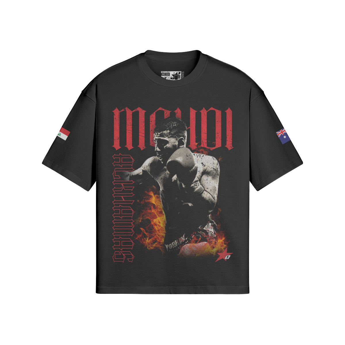 Mehdi Alkhamas | Heavy Oversized Tee – Fan Wear Co. Pty Ltd